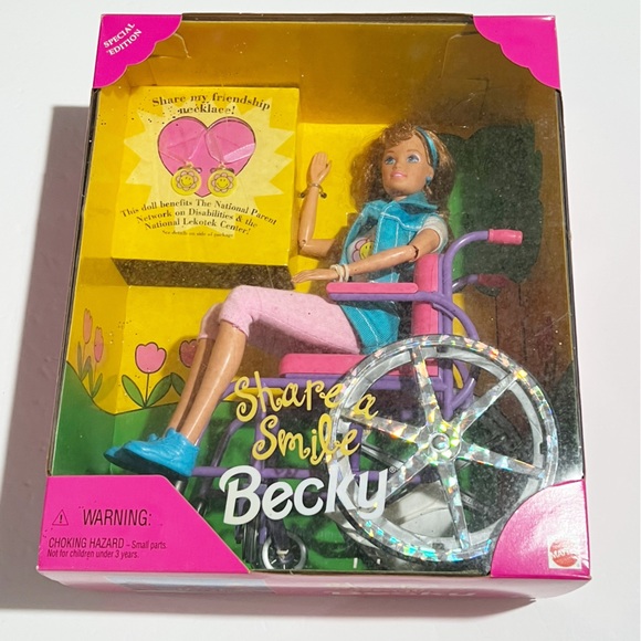 Barbie | Toys | Barbie Share A Smile Becky | Poshmark